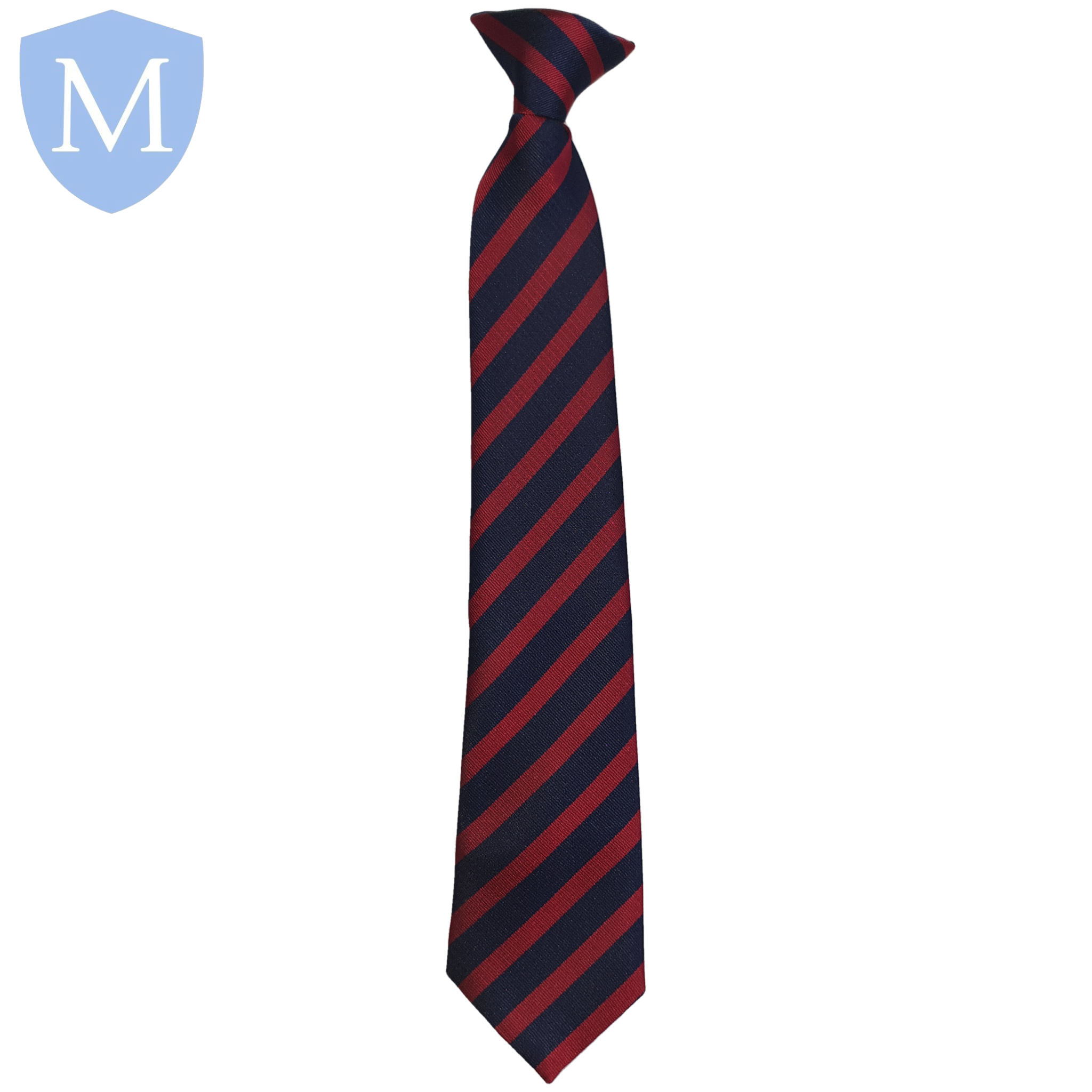 Saltley Clip On Tie Red (turing House) (16 Clip-on Tie) School Uniform ...